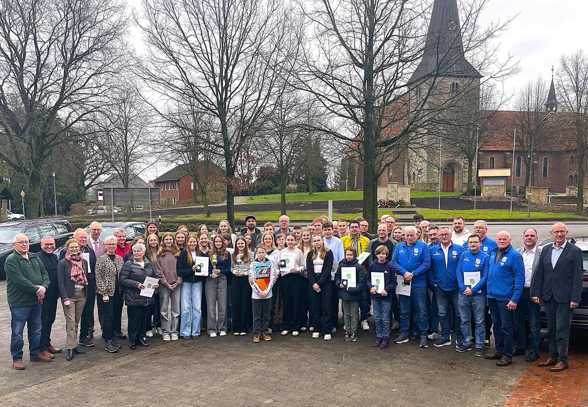 Gemeinde Geeste ehrt ehrenamtlich und sportlich Aktive beim Neujahrsempfang